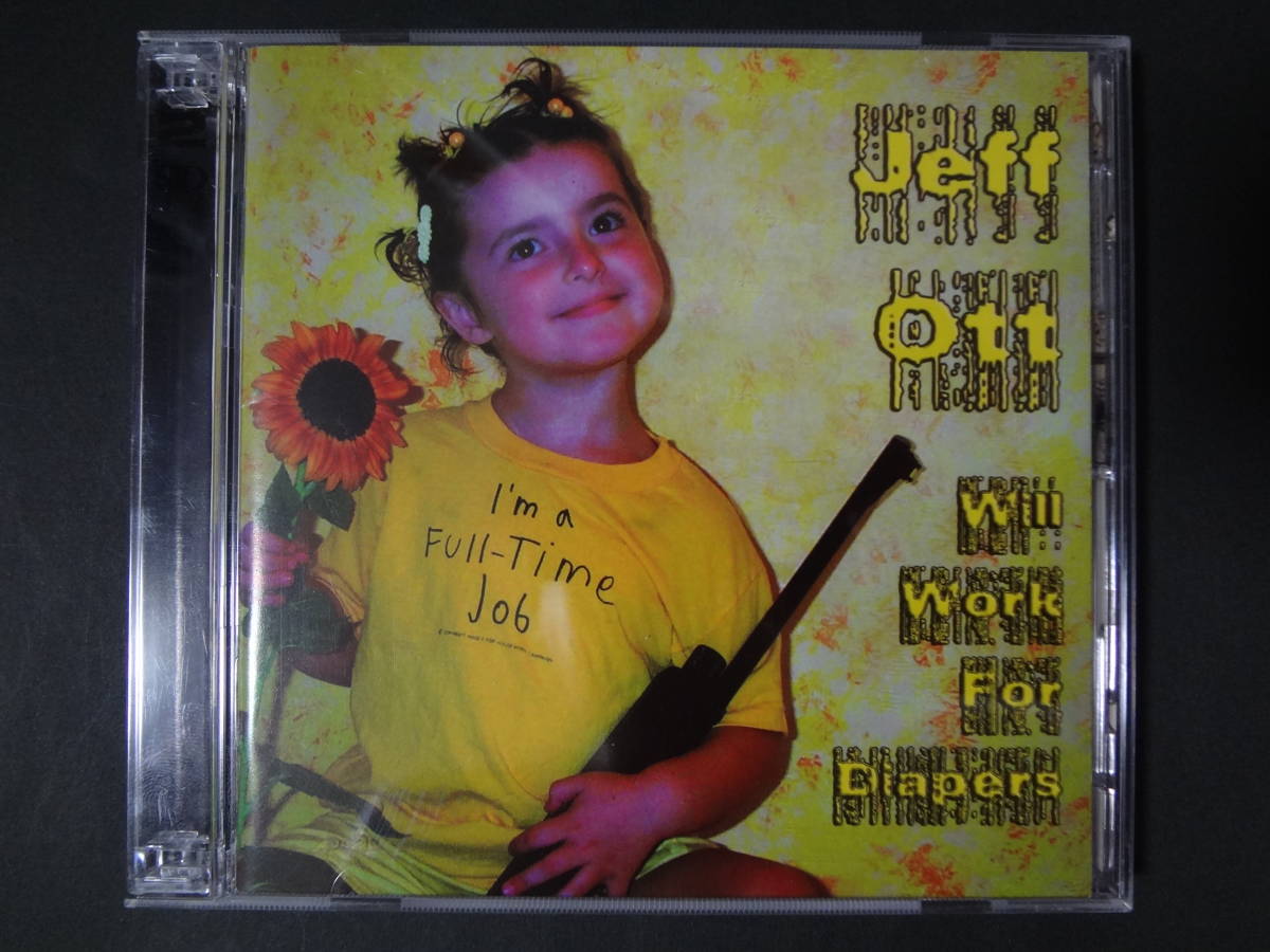 JEFF OTT/will work for diapers 2CD アコースティック ソロ作 east bay pop punk ...