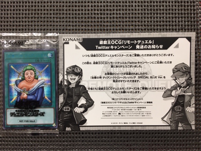 治療の神 ディアン ケト SBPR-JP002 シークレットレア SPECIAL BLUE ver./当選通知付 240018302030(限定品、非売品)｜売買されたオークション情報 ...