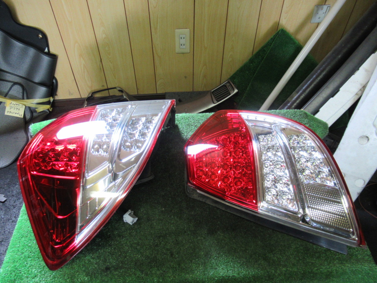 A0678-D フィット GE6 社外 左右 テールランプ テールライト LED JUNYAN LT-HU471 右 左 セット H20年 2008年 DBA-GE6 GE(テールライト ...