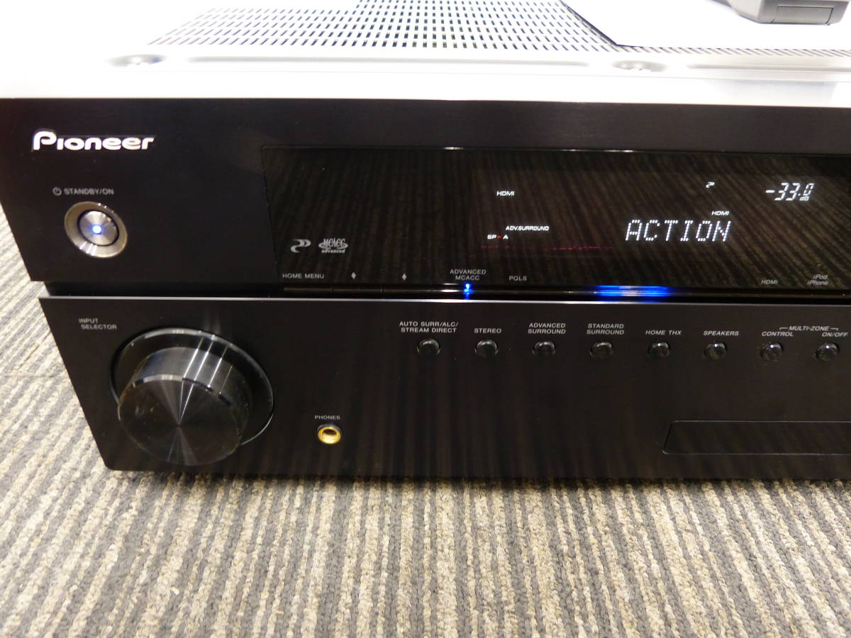 Pioneer パイオニア VSA-LX53 AVアンプ マルチチャンネルアンプ 通電のみ ジャンク扱い AVアンプ