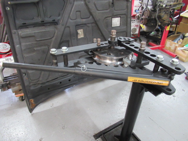 正規品JD Squaredパイプベンダー モデル32 手動式本体＆丸パイプダイセット 40Φ 139.7R 180度 ロールバー製作にDIY(その他)｜売買されたオークション情報、yahooの ...