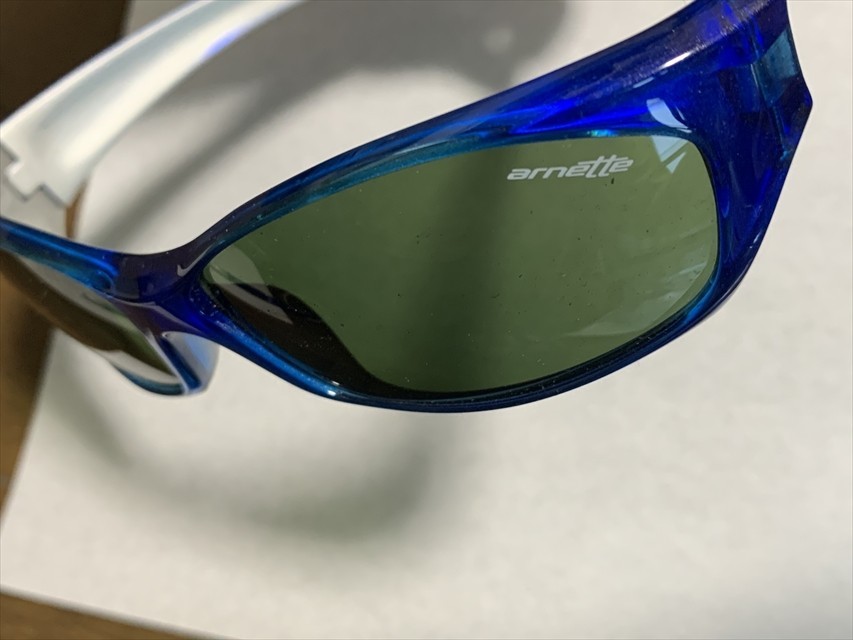 Arnette Sunglasses Ripper 4019 86/71 Blue Silver Frames w/Green Lens ...