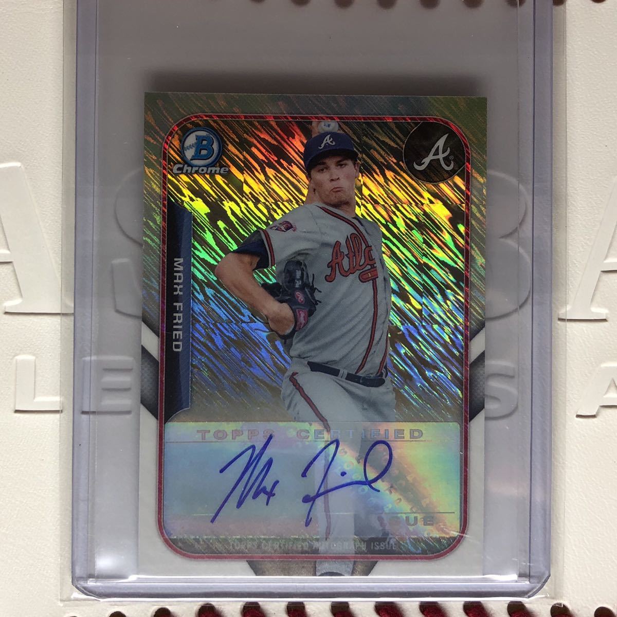 Max Fried 2015 Bowman Chrome Baseball Auto 直筆サインカード ミニ(Bowman)｜売買された ...