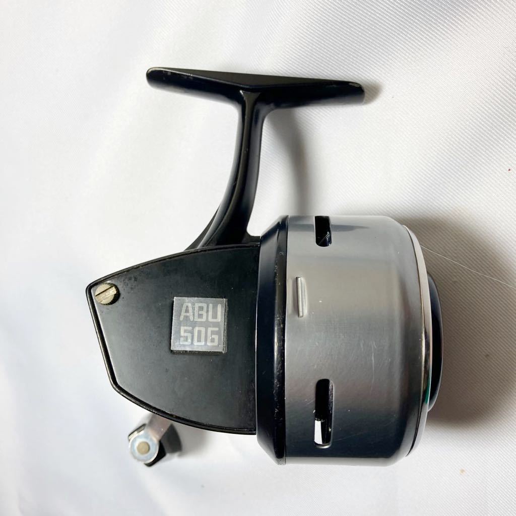 ABU 506 OLD ABUMATIC アブマチック506 スピンキャスト /アブマティック/アブガルシア/銀 ABU ...