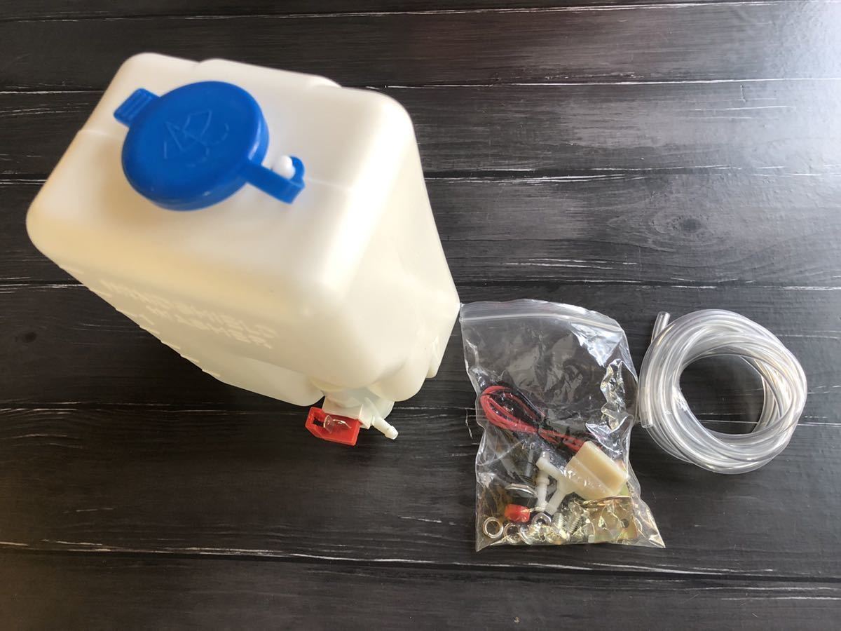 汎用 ウォッシャー ウインドウ ウインド ガラス 旧車 空冷VW ビートル ワーゲン カルマンギア ハコスカ ミニクーパー 356(その他 ...