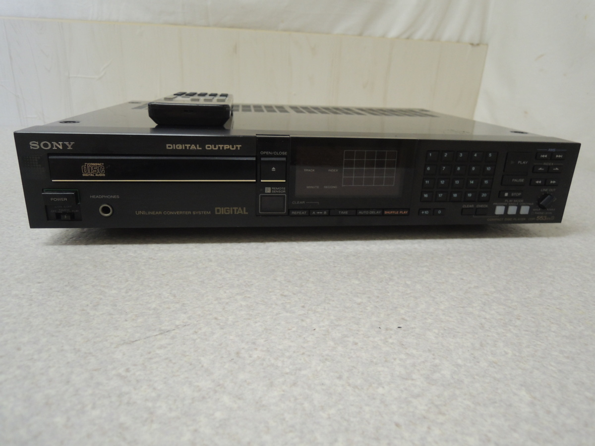 SONY CDP-553ESD CDプレーヤー ソニー ジャンク INS_200810_00121(ソニー)｜売買されたオークション情報 ...