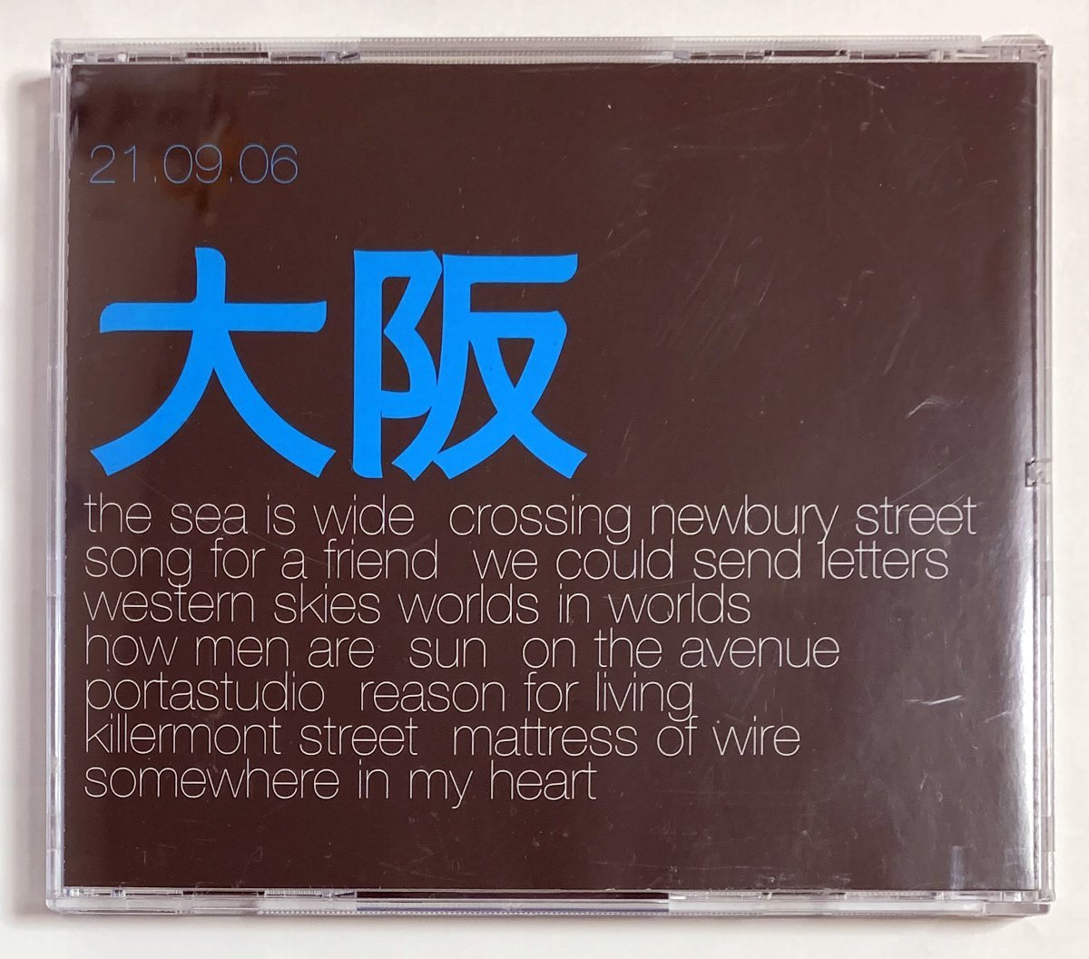 CD Roddy Frame Live In Osaka 2006.9.21 アズテック カメラ ロディ フレイム 大阪ライブ(Aztec ...