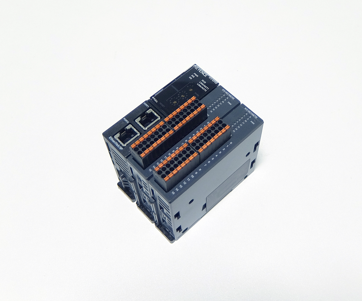 KEYENCE KV-EP02 KV-NC16EXE KV-NC16ETE EtherNet/IP 対応通信ユニット 拡張ユニット キーエンス ...
