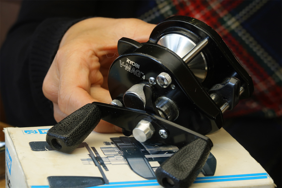 Ryobi V-MAG 4 キャスプロ オールド ベイトリール ABU アンバサダー 1500C 2500C LEW'S SHIMANO BANTAM BM1 BB1 100EX シマノ ...