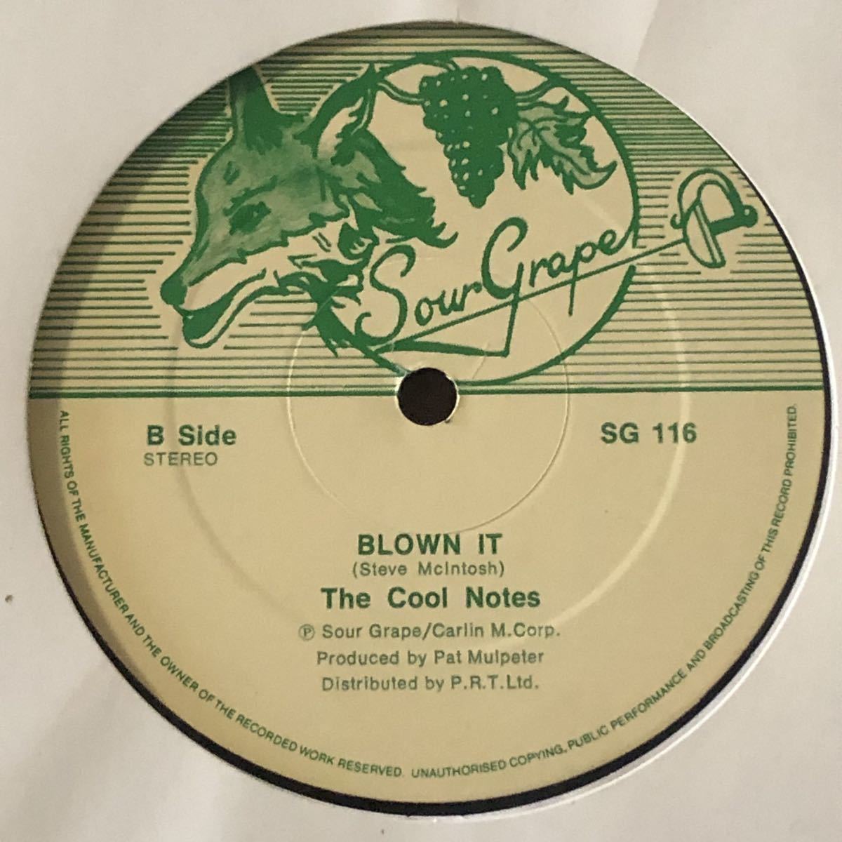 THE COOL NOTES/I WANNA DANCE-BLOWN IT-UK ONLY RARE MODERN SOUL BOOGIE ...