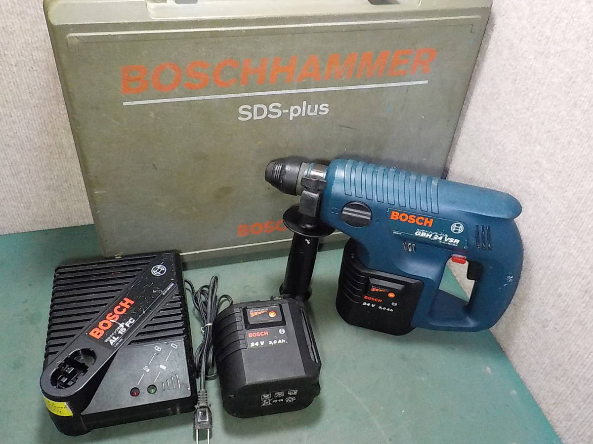 d997 ボッシュ バッテリーハンマードリル GBH24VSR ゆうパック着払い120 BOSCH(本体)｜売買されたオークション情報、yahooの商品情報をアーカイブ公開 - オークファン ...