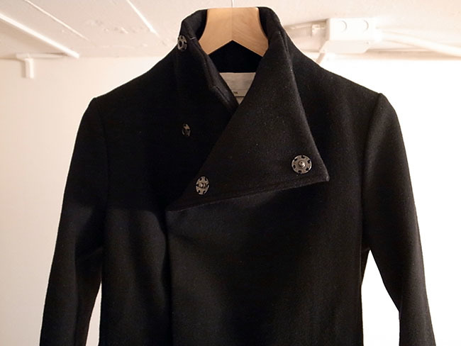 N4 エヌフォー ウールメルトンラップコート devoa viridianne julius 黒 ブラック(男性用)｜売買されたオークション情報、yahooの商品情報をアーカイブ公開 ...