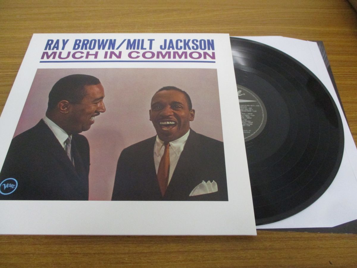 01 Ray Brown/Milt Jackson/Much In Common/ミルト ジャクソン/レイ ブラウン/LPレコード/EU盤 ...