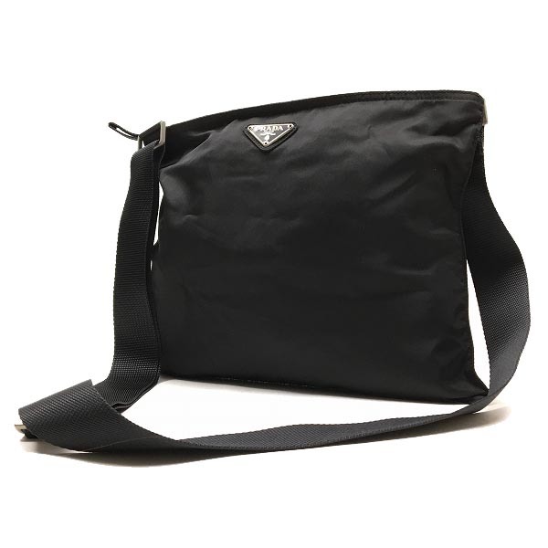 超 プラダ PRADA 100 かわいい サコッシュ ショルダー バッグ 定番の黒 斜めがけ可能 A15-012.(ショルダーバッグ)｜売買されたオークション情報、yahooの商品情報を ...