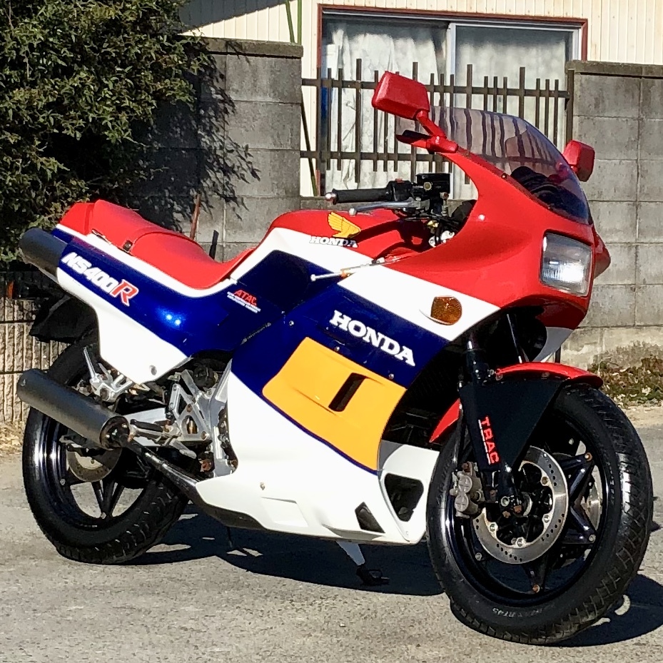 NS400R 実動 書類付き NC19 トリコロール 昭和60年 美車 絶版 2スト ホンダ 検 NSR NS RG KH SS CB CBR ...