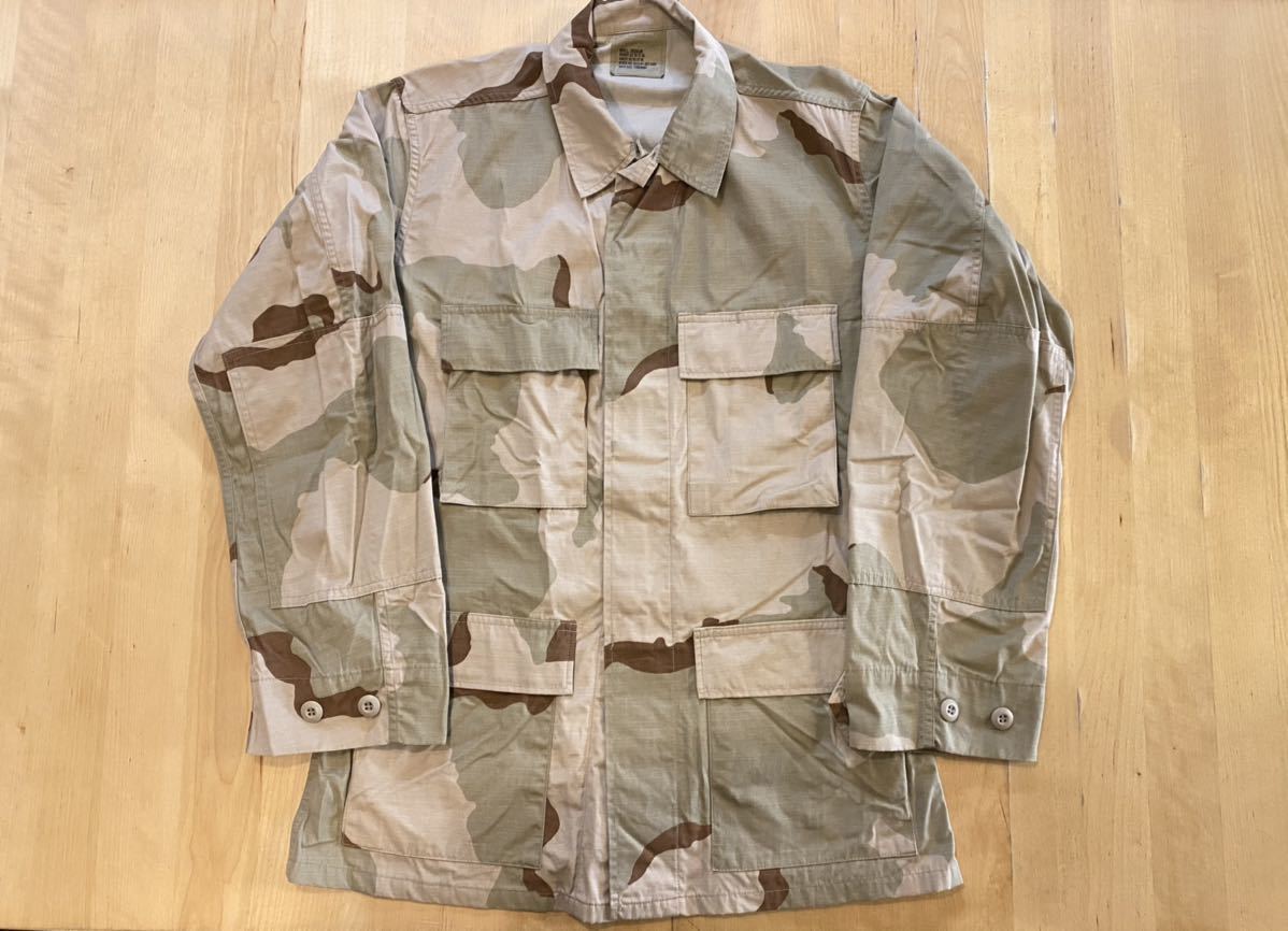 米軍実物 BDU JACKET デザートカモ 迷彩 3c S-R リップストップ ARMY ミリタリー ジャケット ビンテージ WTAPS(戦闘服)｜売買されたオークション情報、yahooの ...