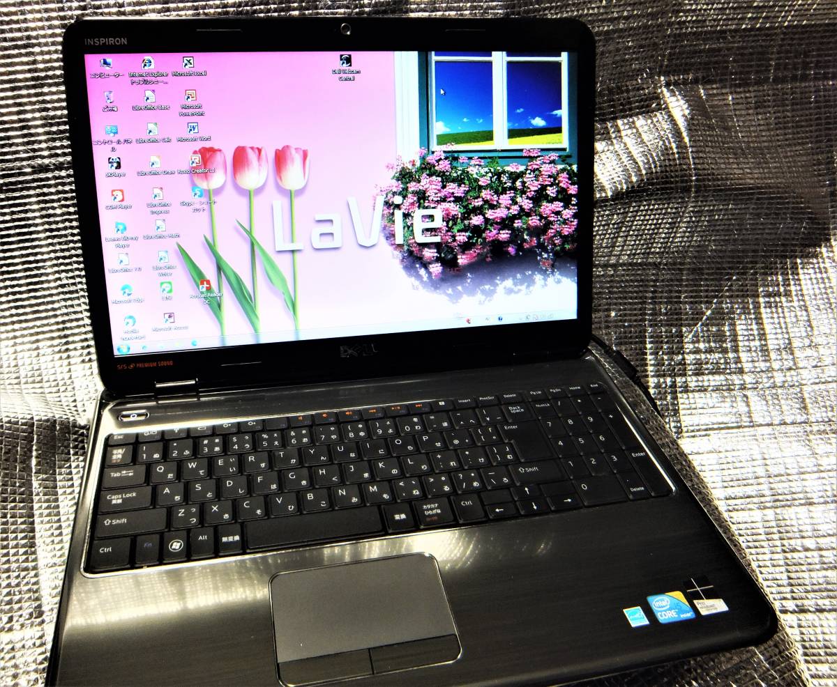 DELL N5010 Core i5CPU 450M 2.4GHz TurboMax2.66GHz SSD120GB 4GB WEBカメラ搭載 ...