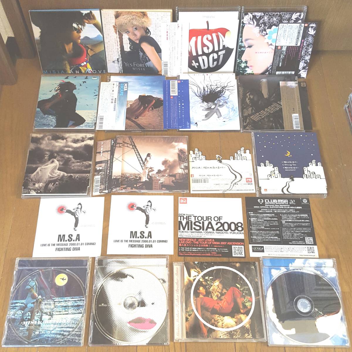 CD15枚セットMISIA Mother Father Brother Sister果てなくYES FOREVER眠れぬANY LOVE心ひとつEVERYTHING忘れない日々BELIEVE ...