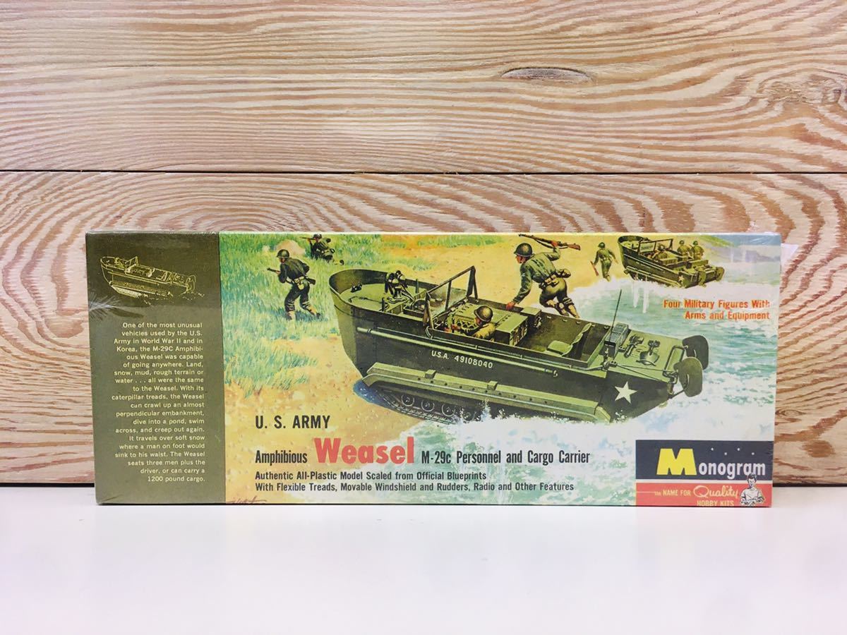 モノグラム U.S..ARMY weasel M-29c プラモデル 未組立(その他)｜売買されたオークション情報、yahooの商品情報を ...