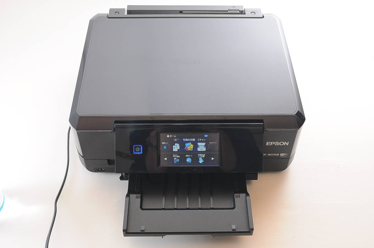 モロ21 インク詰まり無し エプソン EP-807AB インクジェット複合機プリンタ EPSON(A4プリンタ)｜売買されたオークション情報、yahooの商品情報をアーカイブ公開 ...