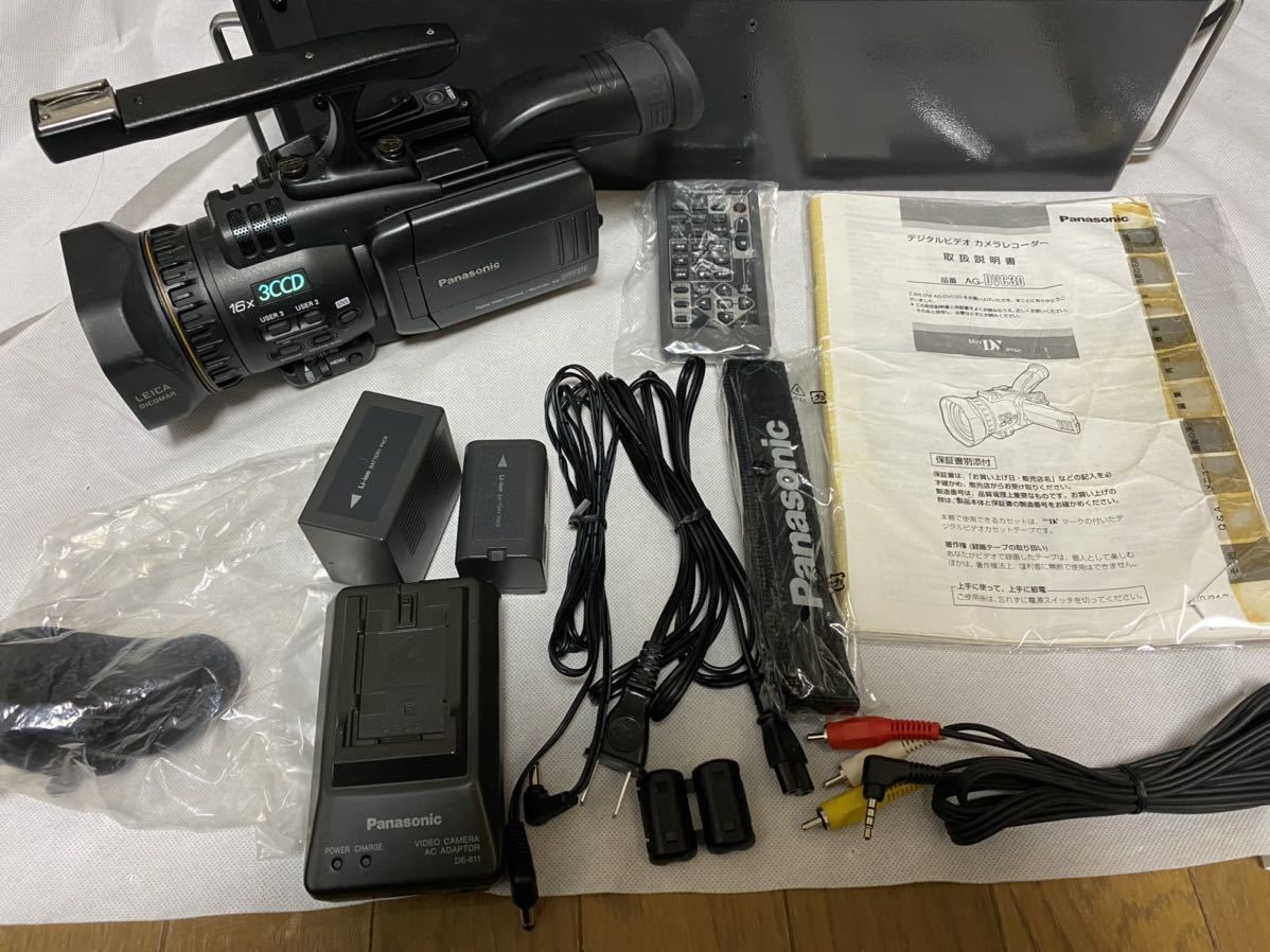 Panasonic パナソニック AG-DVC30 ミニDVカムコーダー(プロ用、業務用)｜売買されたオークション情報、yahooの商品情報を ...
