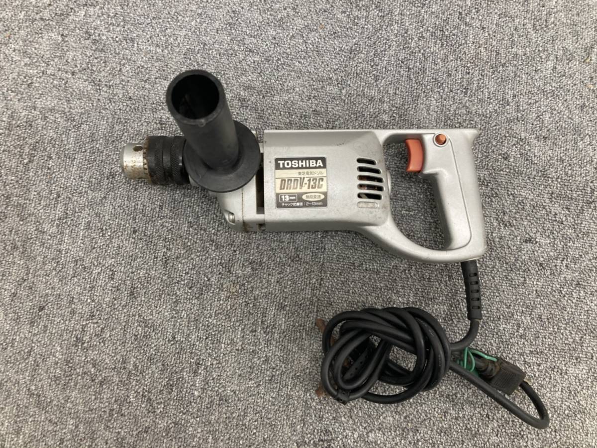 F0 TOSHIBA/東芝 DRDV-13C 2 13㎜ 電気ドリル 通電 み 現状品(本体)｜売買されたオークション情報、yahooの商品 ...