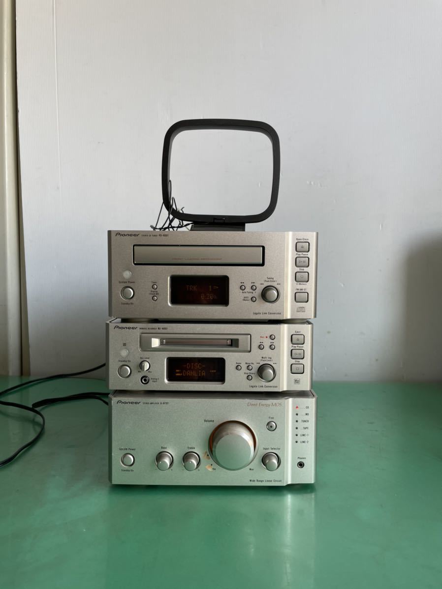 パイオニア Pioneer MD/CD/カセット システムコンポ MJ-N901 /A-N701/PD-N901(パイオニア)｜売買された ...