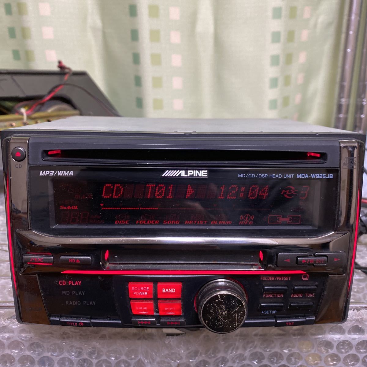 ALPINE CD/MDプレーヤー MDA-W925JB MP3/WMA(アルパイン)｜売買されたオークション情報、yahooの商品情報をアーカイブ公開 - オークファン（aucfan.com）