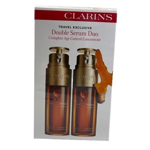 クラランス ダブル セーラム EX DUO 2×50ml CLARINS Double Serum Duo Complete Age Control Concentrate 美容液 I17 ...
