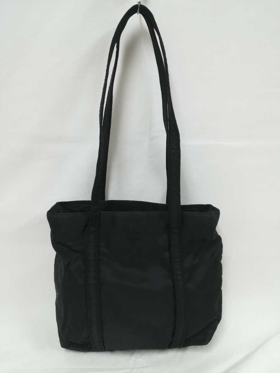 PRADA プラダ ショルダーバッグ ナイロン ブラック 黒 トートバッグ 320(ショルダーバッグ)｜売買されたオークション情報、yahooの商品情報をアーカイブ公開 - オークファン ...