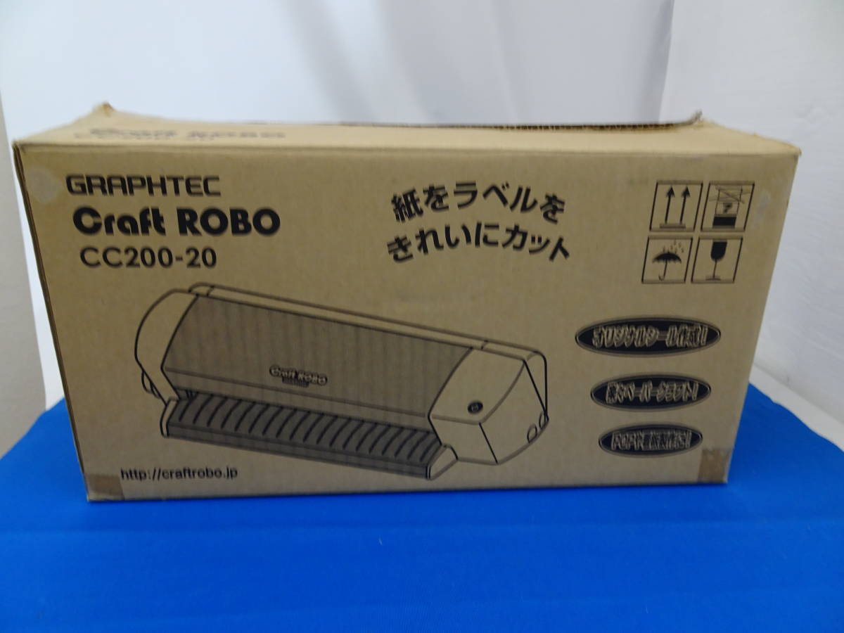 GRAPHTEC カッティングプロッター Craft ROBO クラフトロボ CC200-20 ジャンク品 TJ5.015 /7(プロッタ)｜売買されたオークション情報、yahooの商品情報を ...