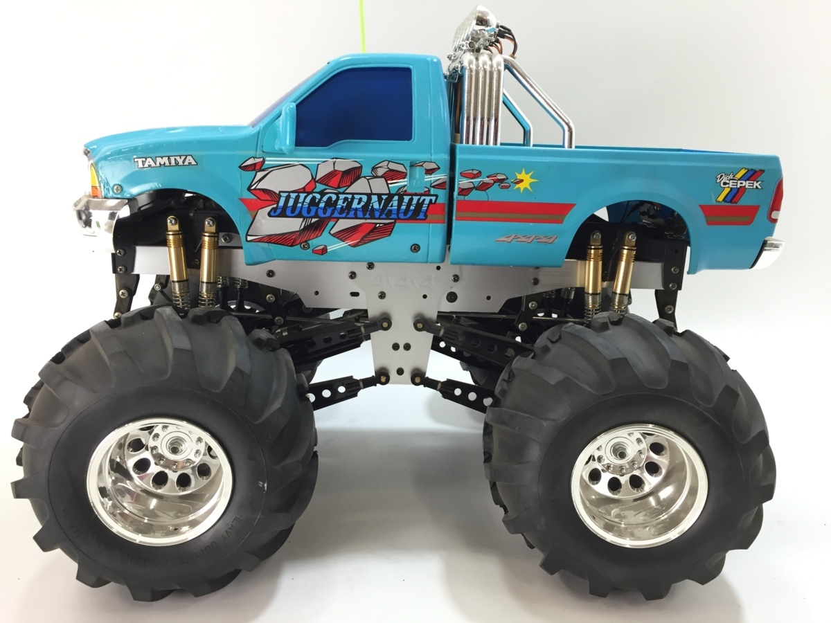 タミヤ TAMIYA JUGGERNAUT ジャガーノート 水色 ホビーラジコン 自動車 バッテリー:京商 Y04579my(田宮模型)｜売買されたオークション情報、yahooの商品情報を ...
