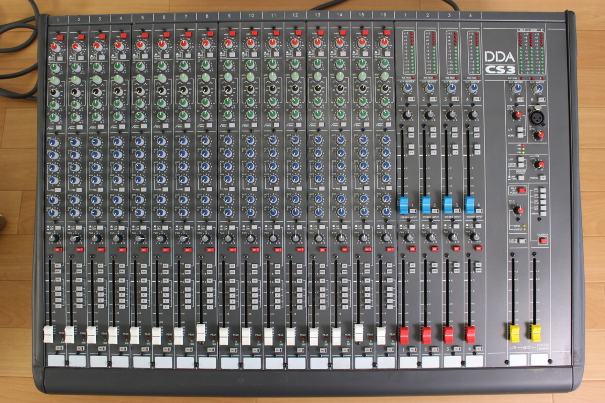 現状品 DDA CS3 16Chミキサー 英国製 電源部ケース付き 2742772(ミキサー)｜売買されたオークション情報、yahooの商品 ...