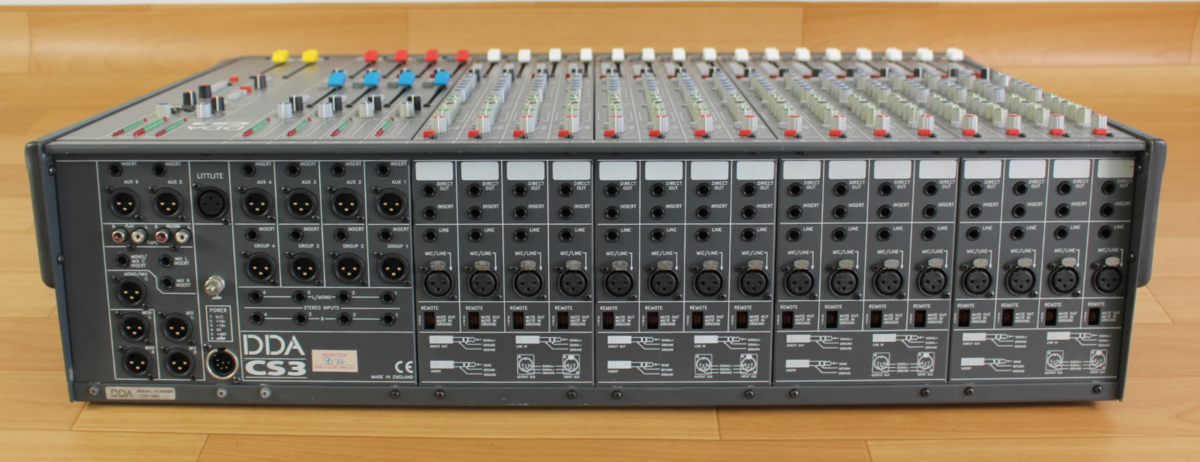 現状品 DDA CS3 16Chミキサー 英国製 電源部ケース付き 2742772(ミキサー)｜売買されたオークション情報、yahooの商品 ...