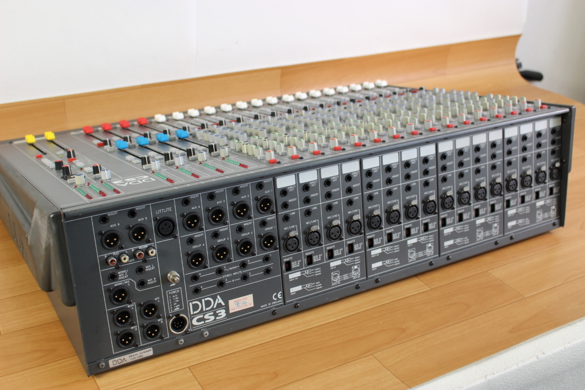 現状品 DDA CS3 16Chミキサー 英国製 電源部ケース付き 2742772(ミキサー)｜売買されたオークション情報、yahooの商品 ...