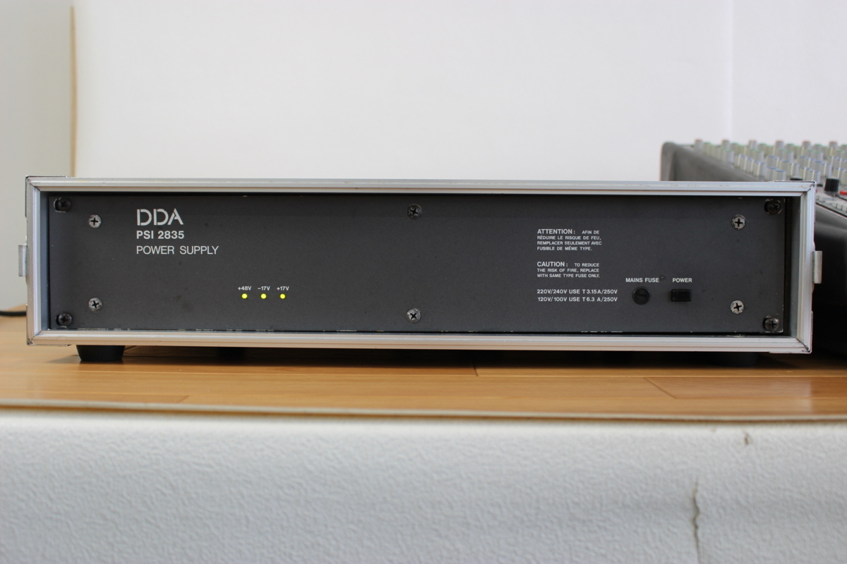 現状品 DDA CS3 16Chミキサー 英国製 電源部ケース付き 2742772(ミキサー)｜売買されたオークション情報、yahooの商品 ...