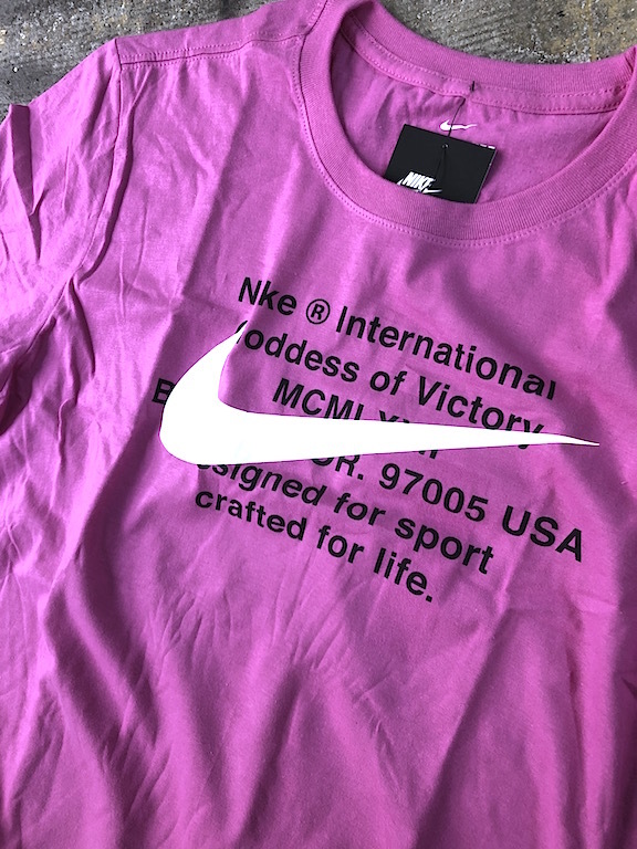 日本未発売 US Lサイズ USA購入 Nike DOG TAG BIG SWOOSH Tee ナイキ ドッグタグ ビッグスウォッシュ T ...