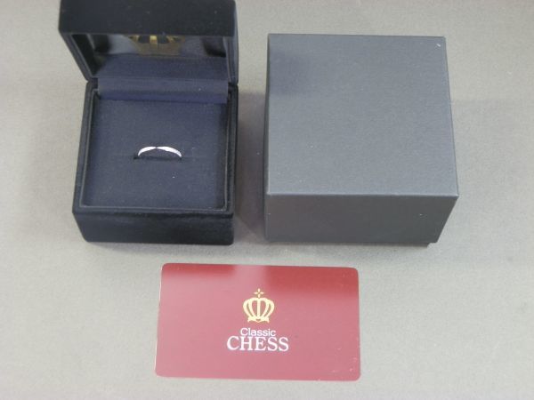 /classic CHESS/クラシックチェス/楽天出店 Pt950 3.38g 天然ダイヤモンド/0.12ct 9号 指輪/リング(プラチナ)｜売買されたオークション情報、yahooの商品 ...