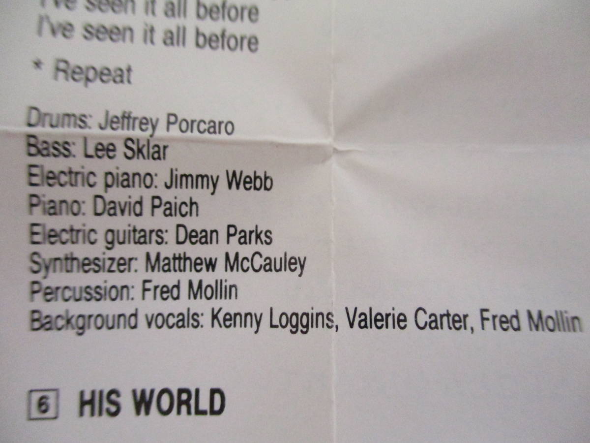 JIMMY WEBB Angel Heart ‘91 original ’82 世界初CD化 US SSW/AOR David Foster ...