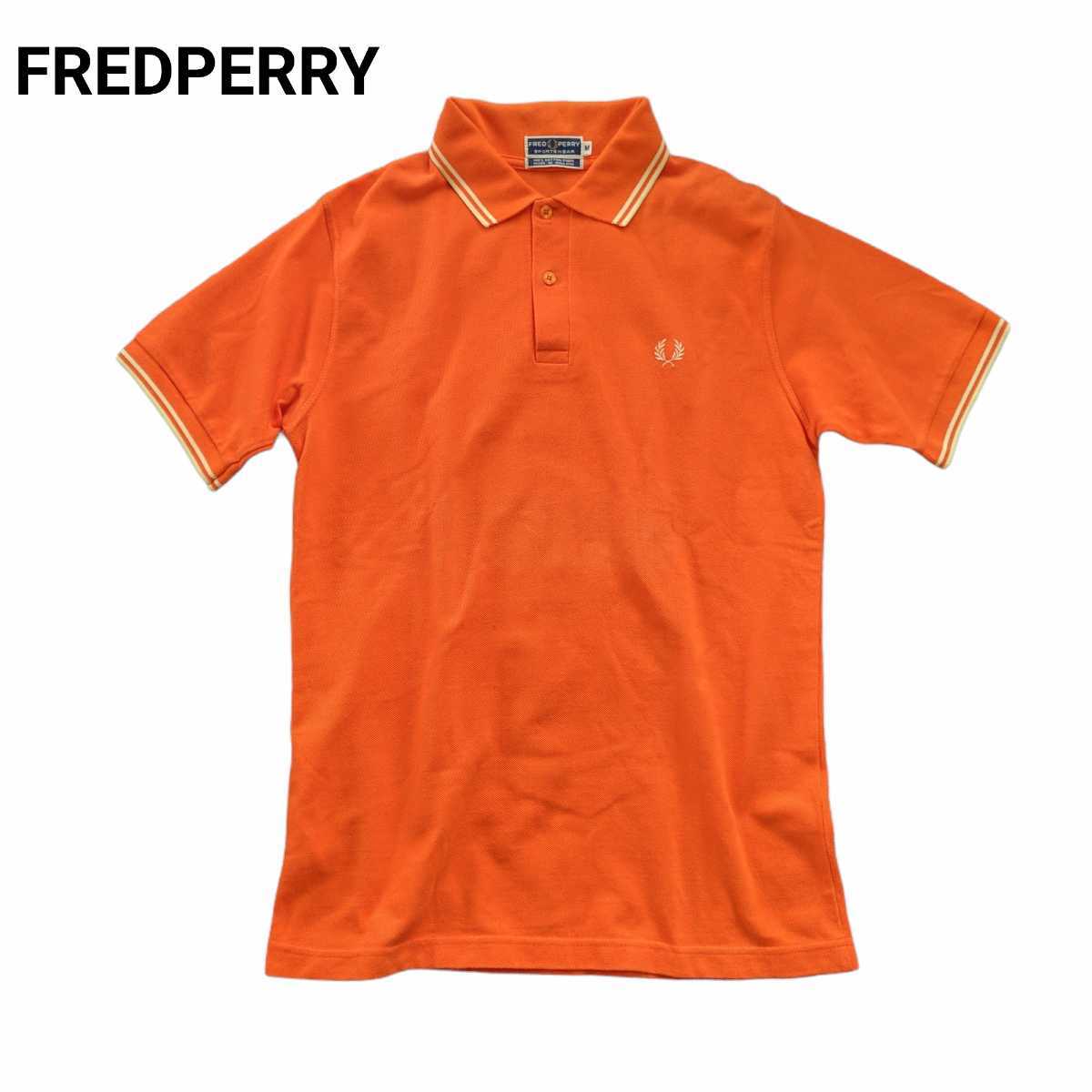 1円スタート FREDPERRY フレッドペリー ポロシャツ M オレンジ 月桂樹 スポーツ ヒットユニオン メンズ(ポロシャツ)｜売買されたオークション情報、yahooの商品情報をアーカイブ ...
