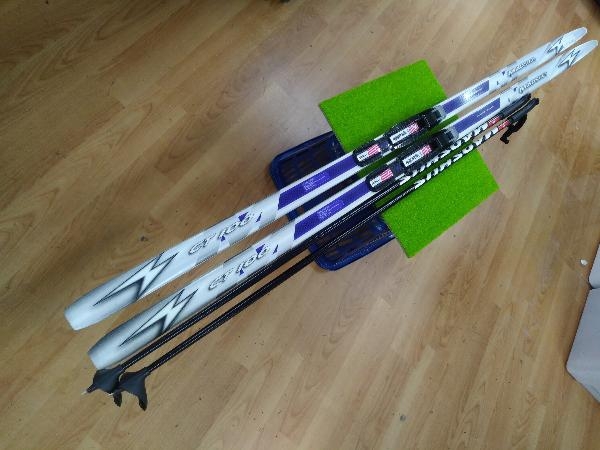 スキー板 ストック付き MADSHUS CT100 Classic Touring マズシャス クラシック ツアリング Length 190 ...