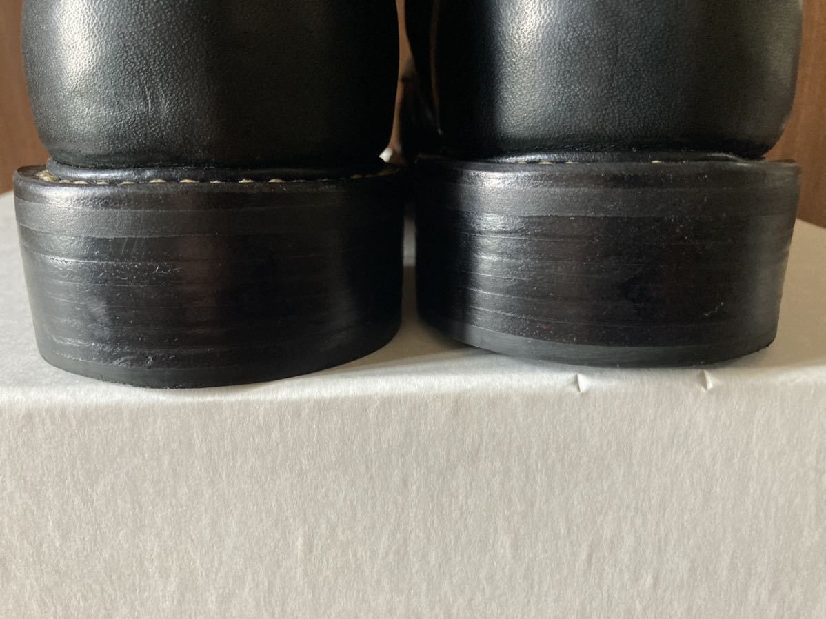 visvim EL CAPITAN BOOTS-FOLK VEG HORSEHIDE JOURNEYMAN PIN BADGE D17 DRY ...