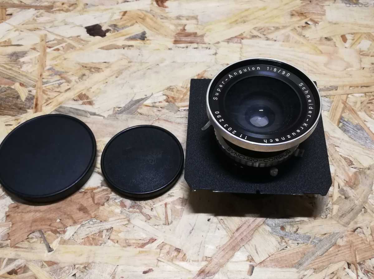 ジャンク Schneider-Kreuznach シュナイダー Super-Angulon スーパーアンギュロン 90mm F8(大判、中判カメラ用)｜売買されたオークション情報、yahooの ...