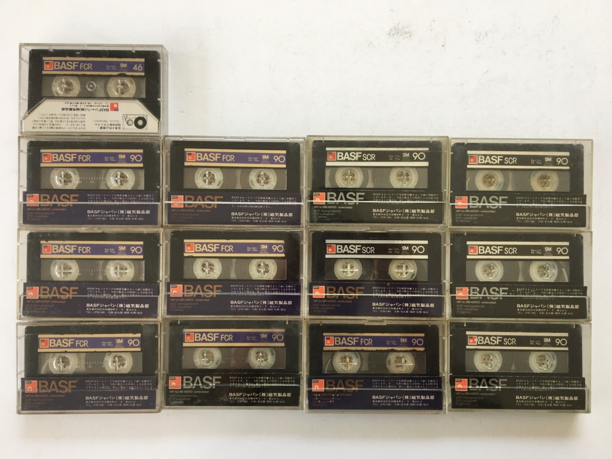 カセットテープ BASF FCR90 / 46 SCR90 13本セット まとめ売り 使用済み(記録媒体)｜売買されたオークション情報、yahooの商品情報をアーカイブ公開 - オークファン ...