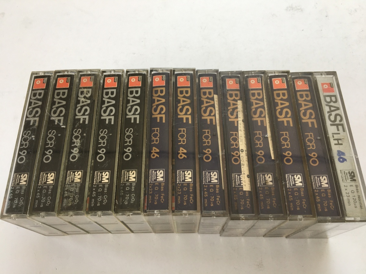 カセットテープ BASF FCR90 / 46 SCR90 13本セット まとめ売り 使用済み(記録媒体)｜売買されたオークション情報、yahooの商品情報をアーカイブ公開 - オークファン ...