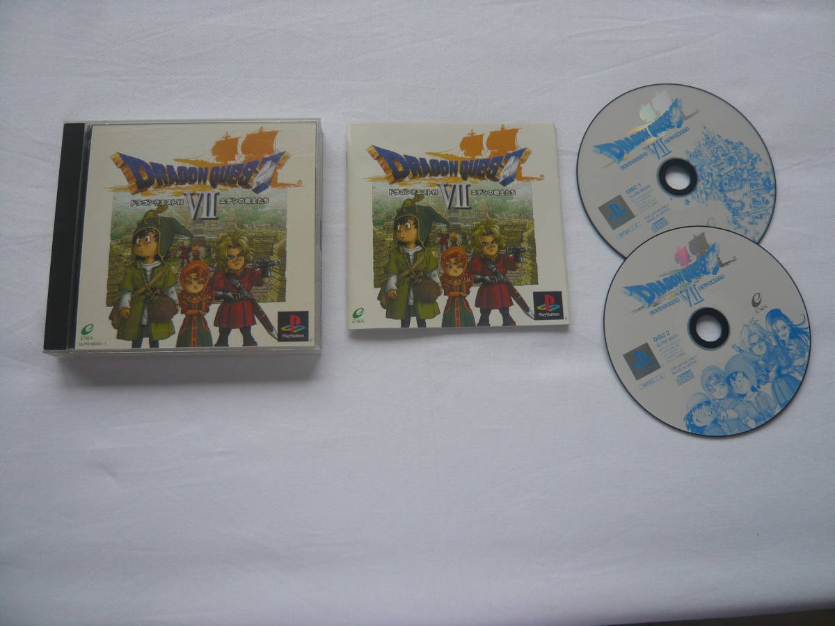 21-PS-236 プレイステーション ドラゴンクエスト7 ドラクエ7 プレステ1 PS1(ロールプレイング)｜売買されたオークション情報 ...