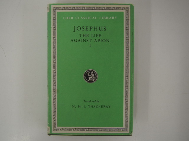 0.02 洋書 LOEB CLASSICAL LIBRARY JOSEPHUS ロエブ叢書 ヨセフス 02106(洋書、外国語書籍)｜売買され ...