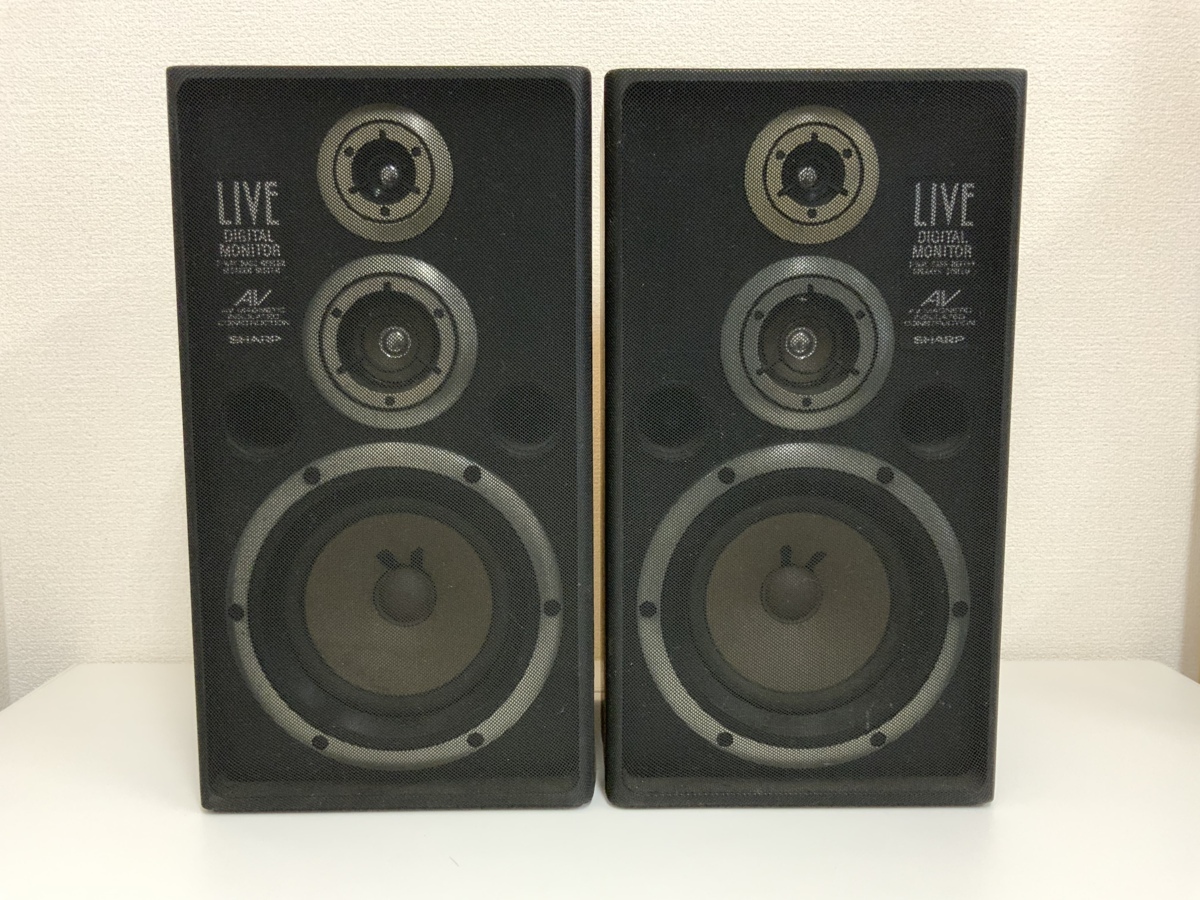 SHARP 3WAY スピーカーシステム CP-L650 /LIVE DIGITAL MONITOR(一般)｜売買されたオークション情報、yahooの商品情報をアーカイブ公開 - オークファン ...