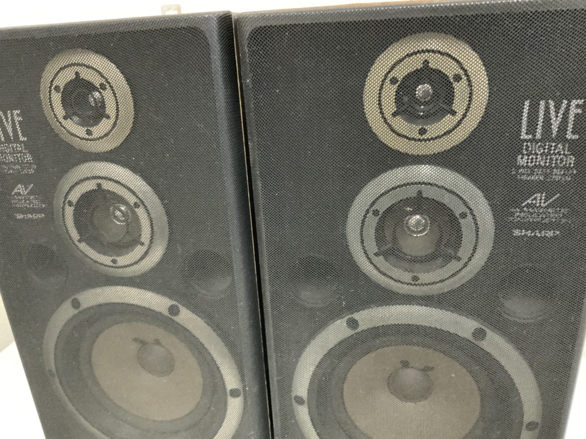 SHARP 3WAY スピーカーシステム CP-L650 /LIVE DIGITAL MONITOR(一般)｜売買されたオークション情報、yahooの商品情報をアーカイブ公開 - オークファン ...
