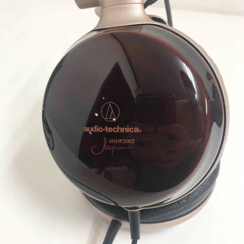 audio-technica オーディオテクニカ ヘッドホン 40周年記念モデル 元箱付き ATH-W2002 1000台限定モデル ...